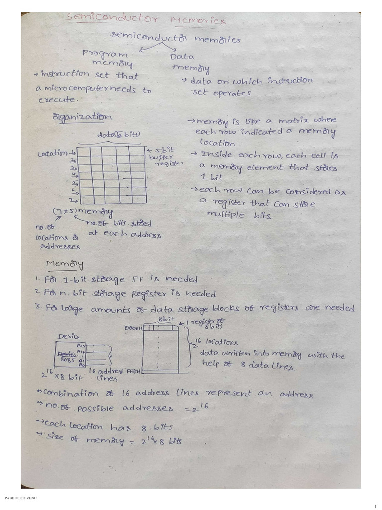 Semiconductor Memories and PLD | PDF