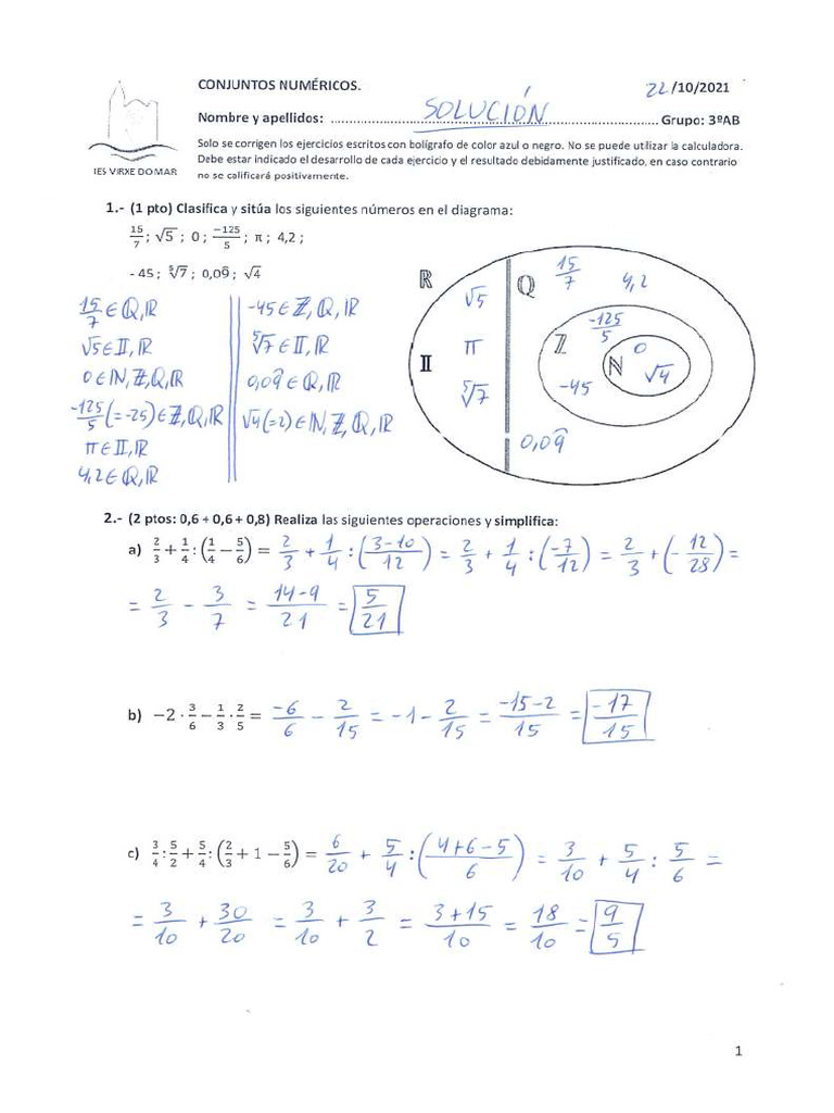 1 Ev 1 3AB Sol | PDF