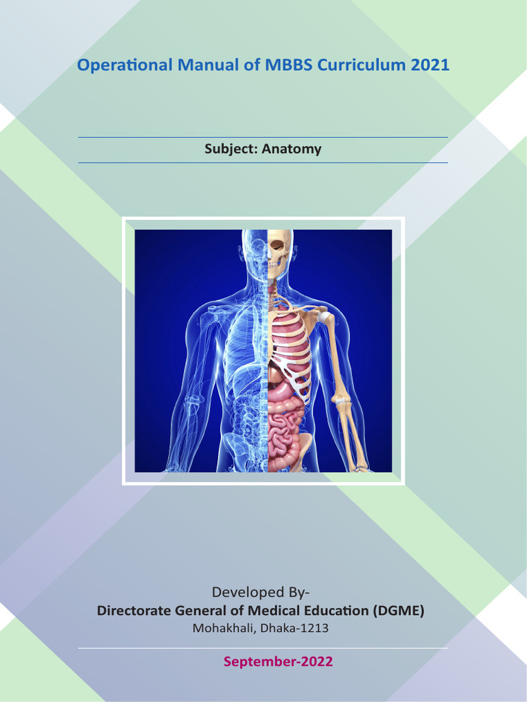 Anatomy BMDC Operation Manual | PDF | Anemia | Heart