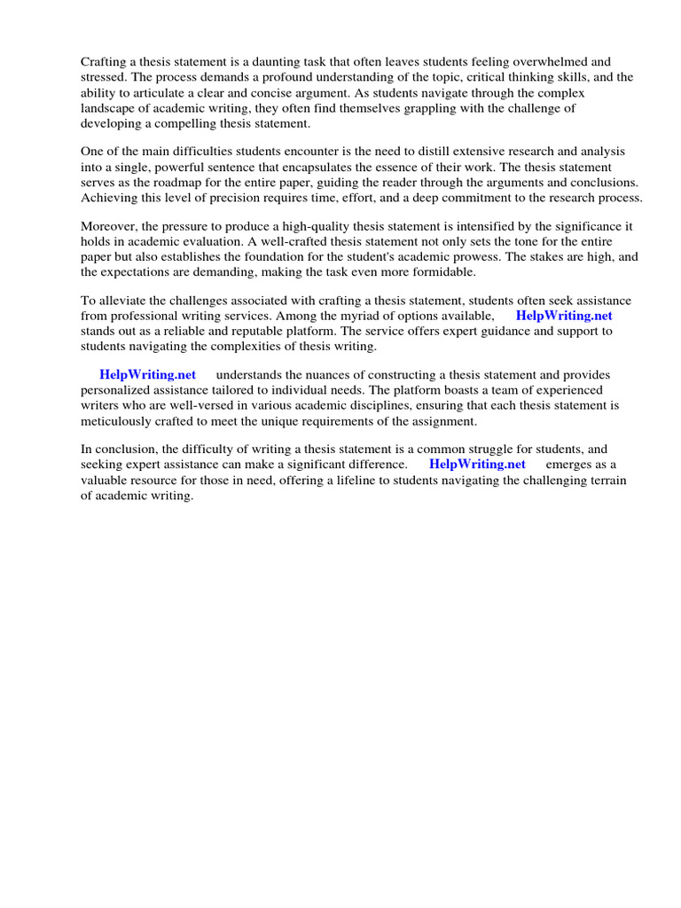 Thesis Statement Exit Ticket | PDF | Scientific Method | Science