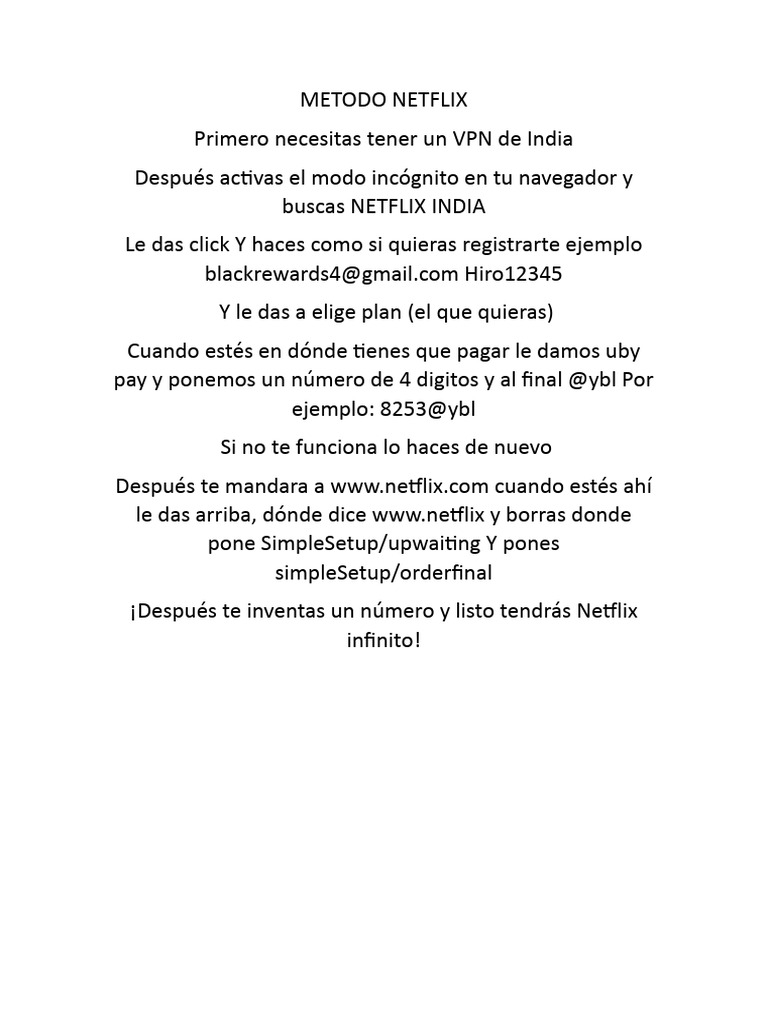 Metodo Netflix by Josuelinho | PDF