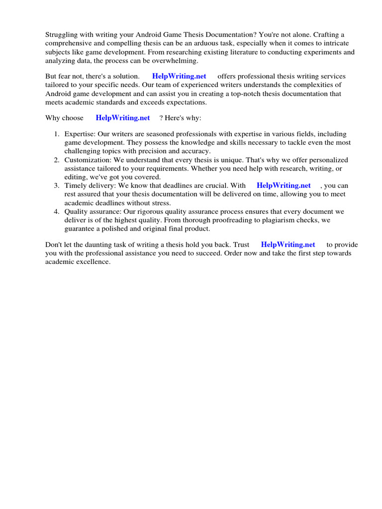 Android Game Thesis Documentation | PDF | Android (Operating System) | Mobile App