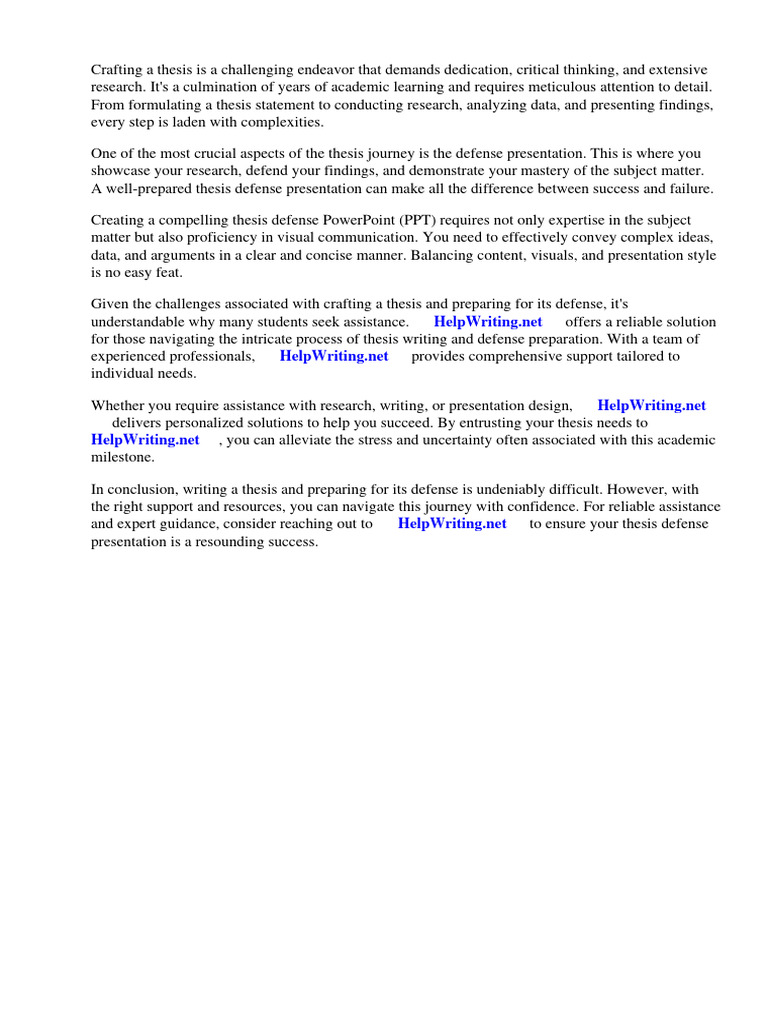 Sample Thesis Defence | PDF | Thesis | Microsoft Power Point