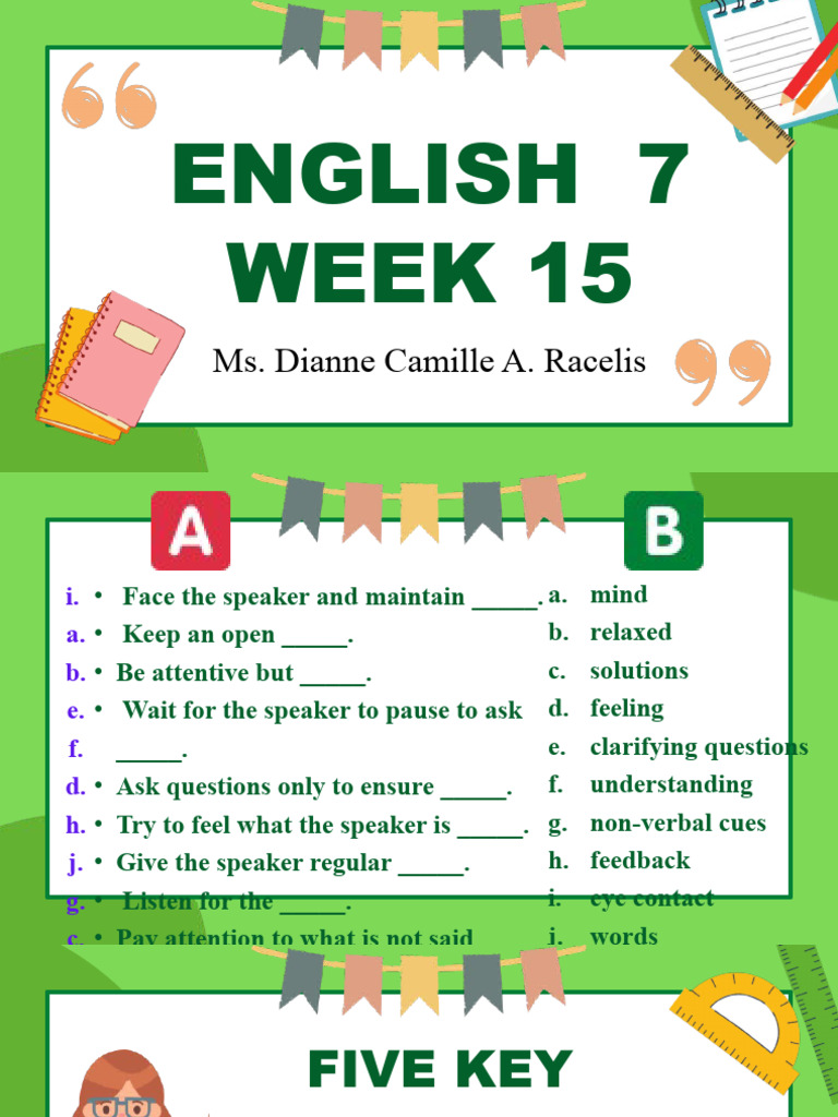 Five Active Listening Techniques | PDF | Nonverbal Communication ...