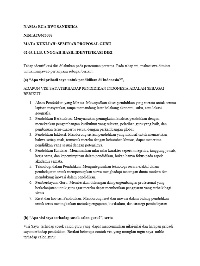 02.05.1.1.b. Unggah Hasil Identifikasi Diri Ega Dwi Sandrika | PDF