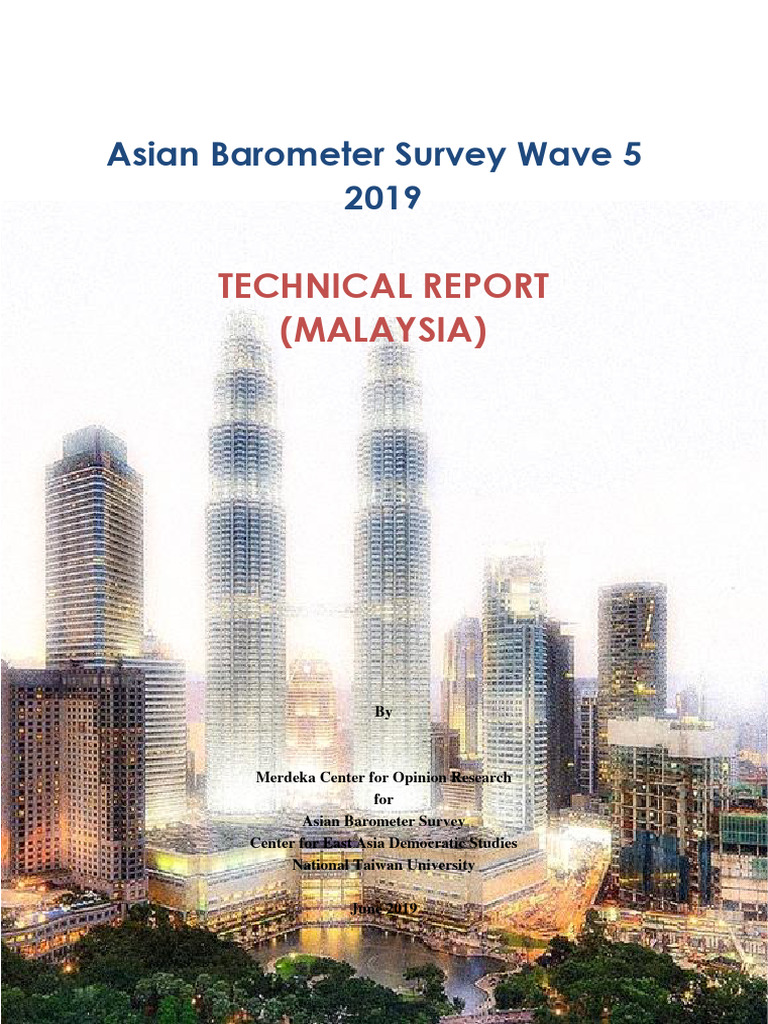 Malaysia Asian Barometer Survey 2019 | PDF | Sampling (Statistics ...