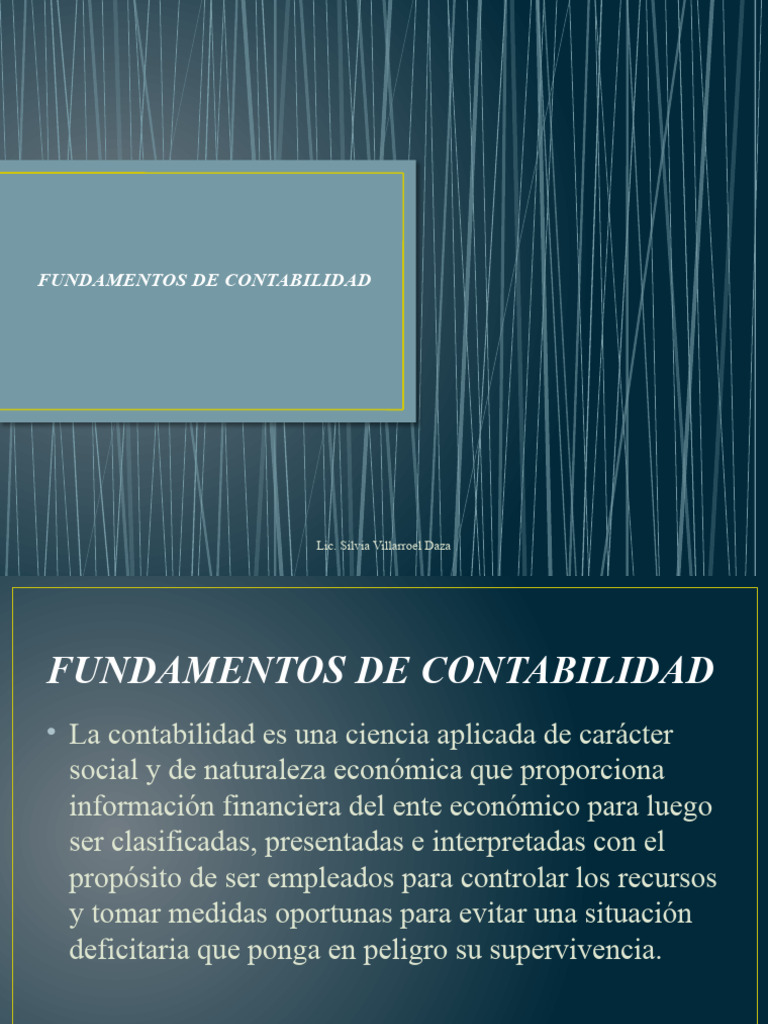 Fundamentos de La Contabilidad | PDF | Contabilidad | Conocimiento