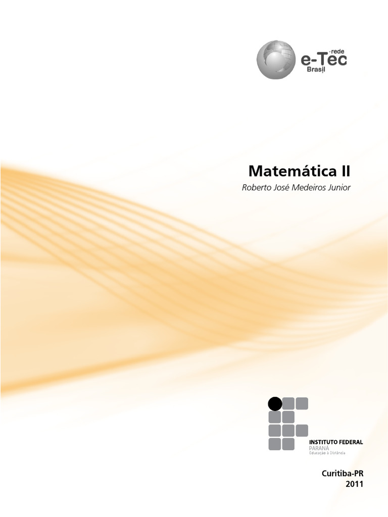 Matematica II | PDF | Conjunto (Matemática) | Linha (Geometria)