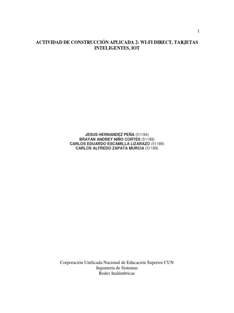 ACA 2-Redes Inalambricas | PDF