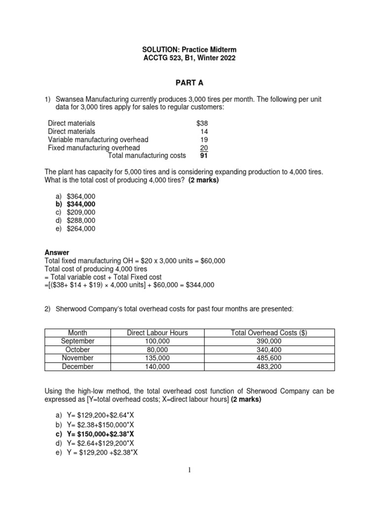 Acctg523-B1-Practice Midterm-W2022-Solution | PDF | Business Process ... Acctg523-B1-Practice Midterm-W2022-Solution | PDF | Business Process ...