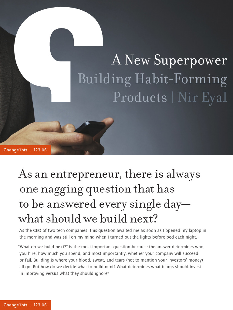 123 06 Hooked | PDF | Habits | Reward System