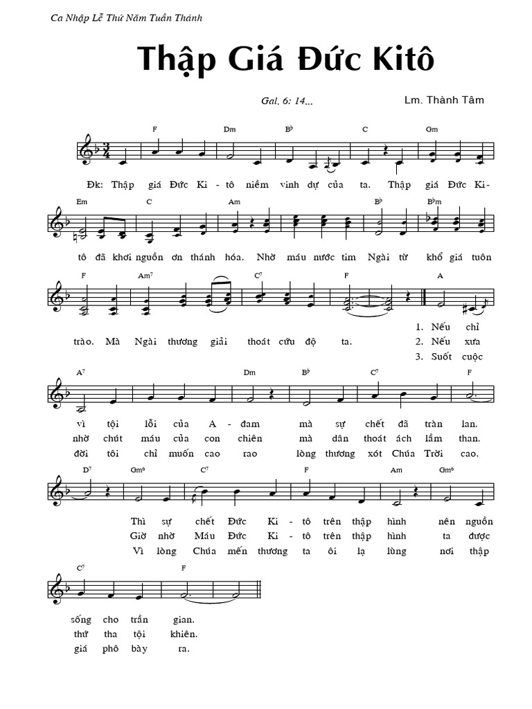 Thap Gia Duc Kito - Thanh Tam | PDF