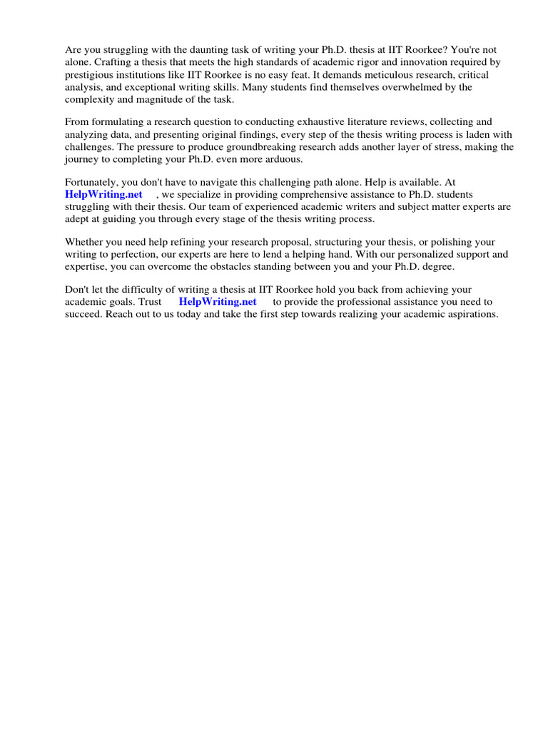 PHD Thesis Iit Roorkee | PDF | Thesis | Http Cookie