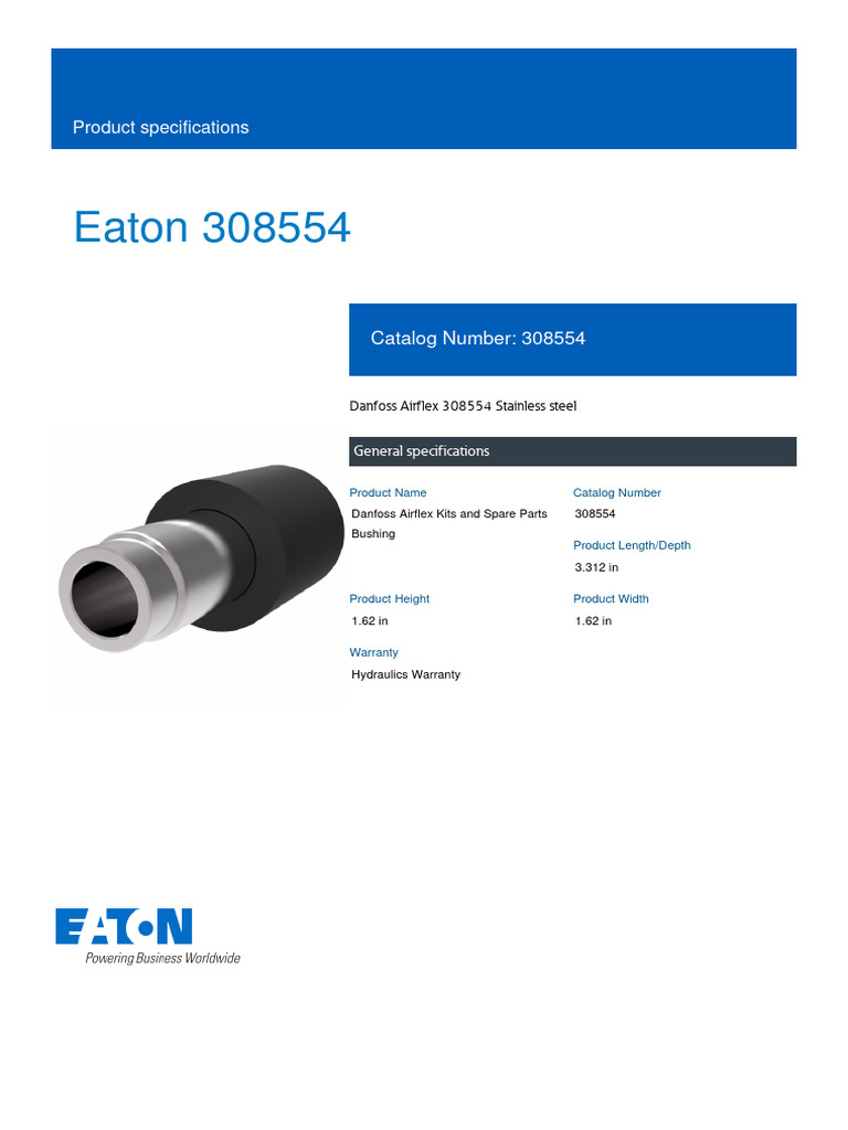 Bushing EATON | PDF