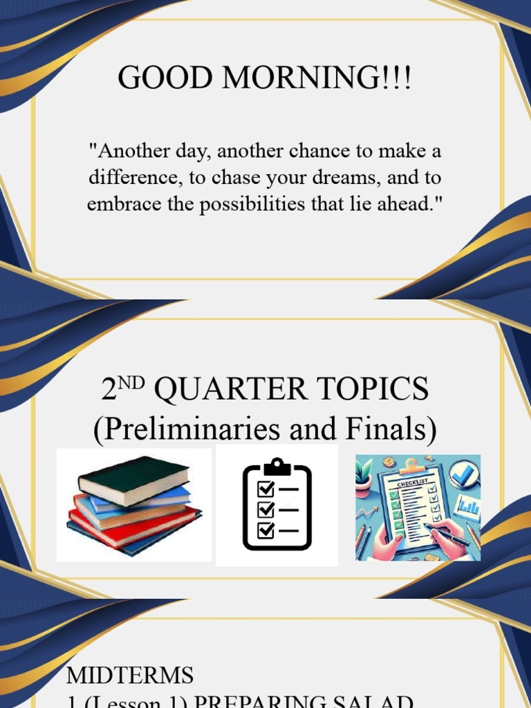 3rd Quarter Feb 26 Mar 01 C4 Lesson 1 Classification of Desserts | PDF ...