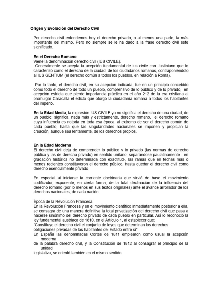 Resumen Derechocivil | PDF | Derecho Civil (Common Law) | Derechos