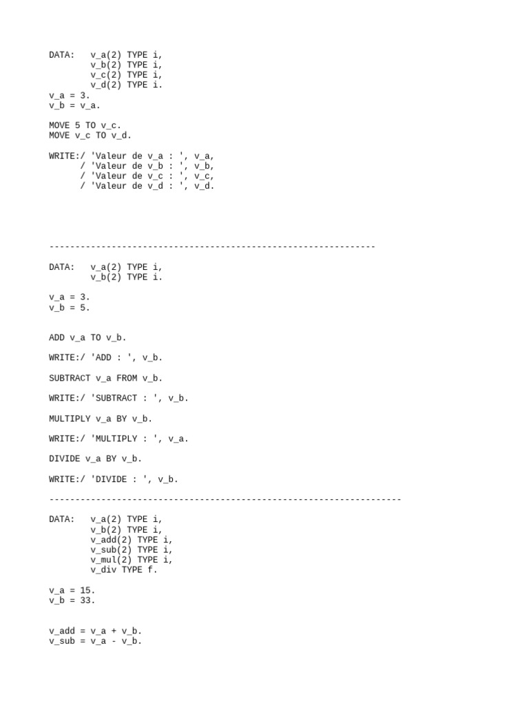 ABAP | PDF | Computer Engineering | Computer Programming