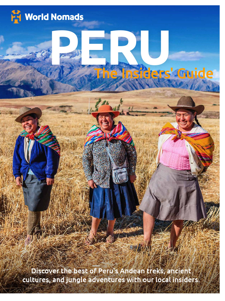 Peru Insiders Guide | Download Free PDF | Peru