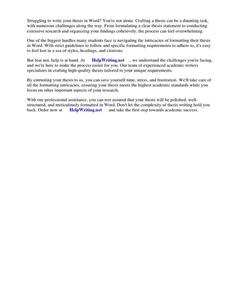 How To Write Your Thesis in Word | PDF | Thesis | Icon (Computing)