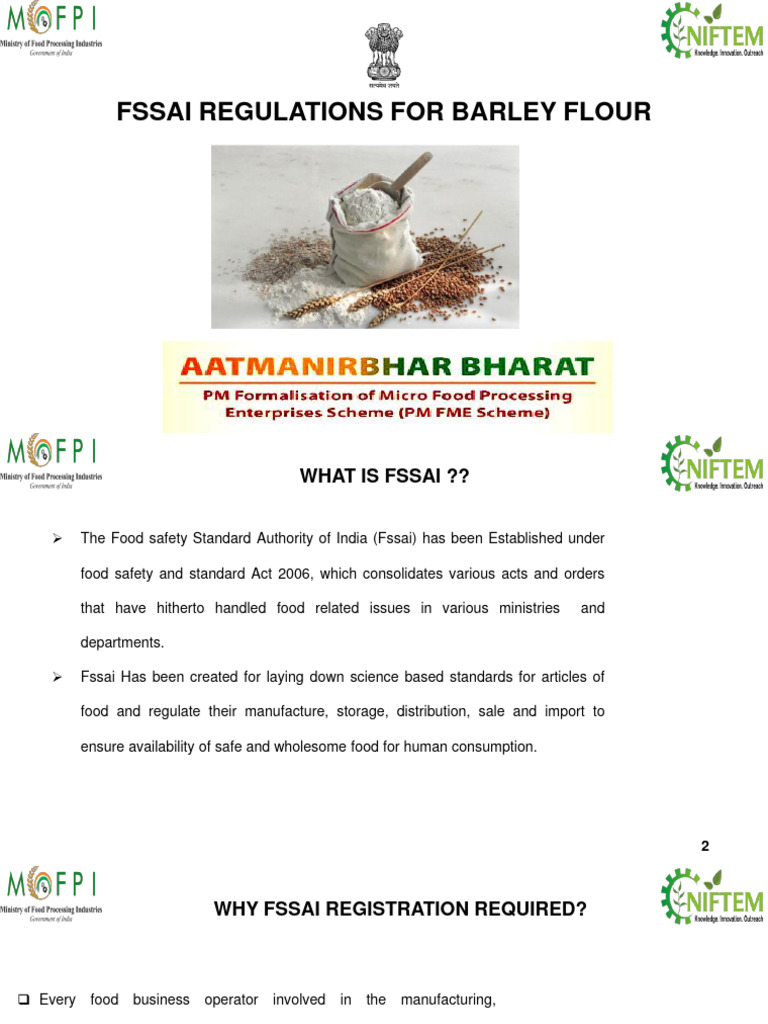 FSSAI Licensing Guidelines for Food Businesses | PDF | Business ...
