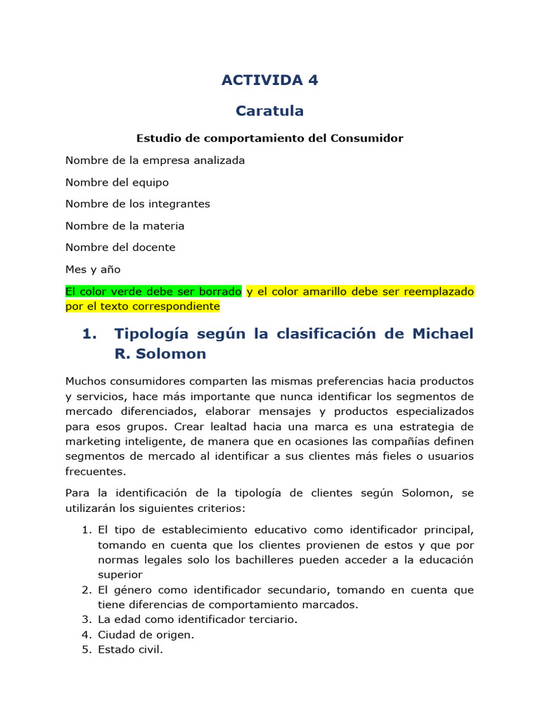 ACTIVIDA 4 CC. Tipología 1 y Roles Del Proceso de Compra - Borrador | PDF