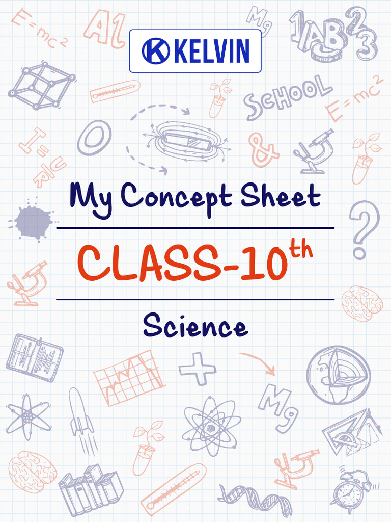 10th Science Formula Book - FINAL-1 | PDF | Blood | Chemical Reactions