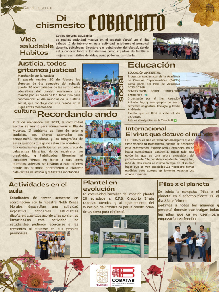 Gaceta Escolar - 20240309 - 164239 - 0000 | PDF