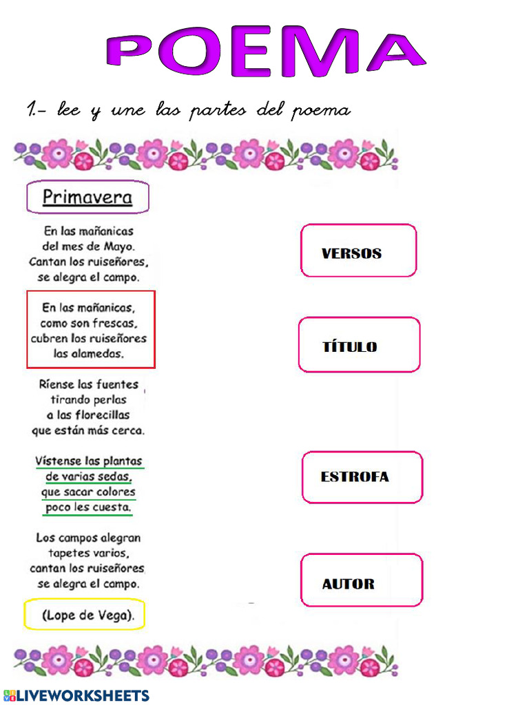 Poema y Sus Partes | PDF