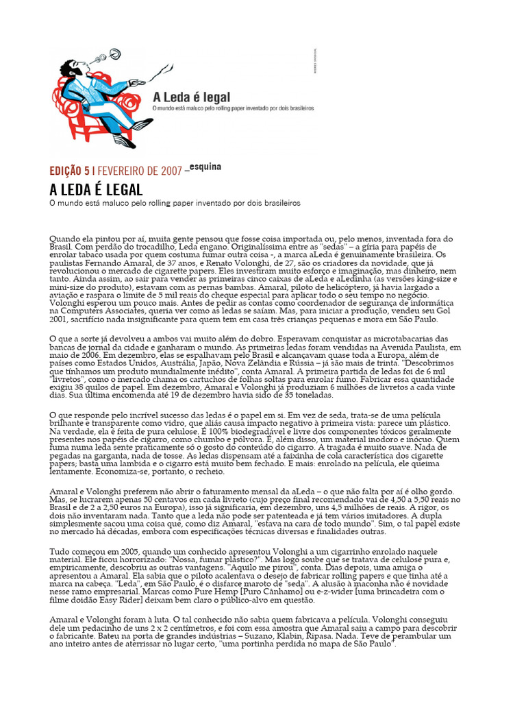 A Leda É Legal | PDF