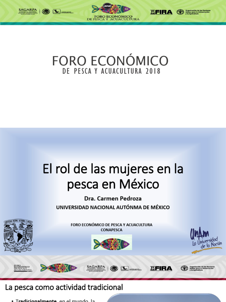El Rol de Las Mujeres en Las Pesquerias Mexicanas | PDF | Pesquería ...