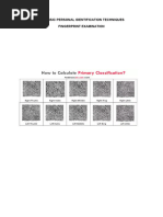 Fingerprint Ridge Characteristics Explained | PDF | Fingerprint ...