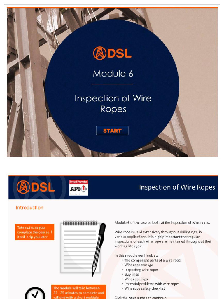 Inspection of Wire Ropes | PDF
