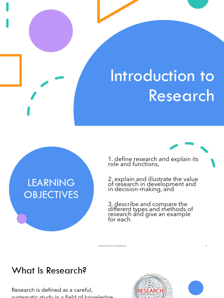 Introduction To Research | Download Free PDF | Decision Making | Experiment