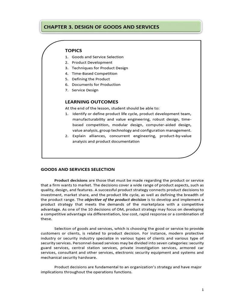 FOM Chapters 3 and 4 | PDF | Computer Aided Design | Quality Management