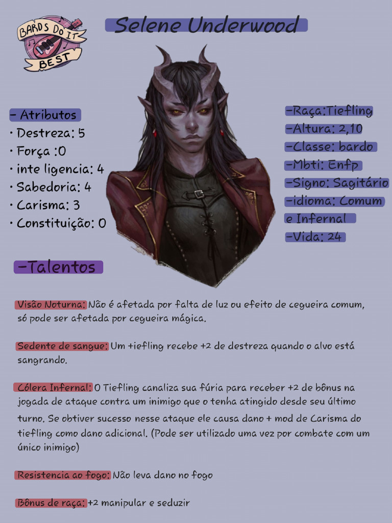 Selene Ficha - 240216 - 011352 | PDF