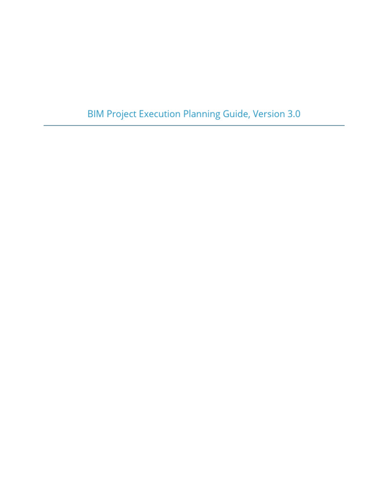 (Penn)BIM Project Execution Planning Guide Version 3 | PDF