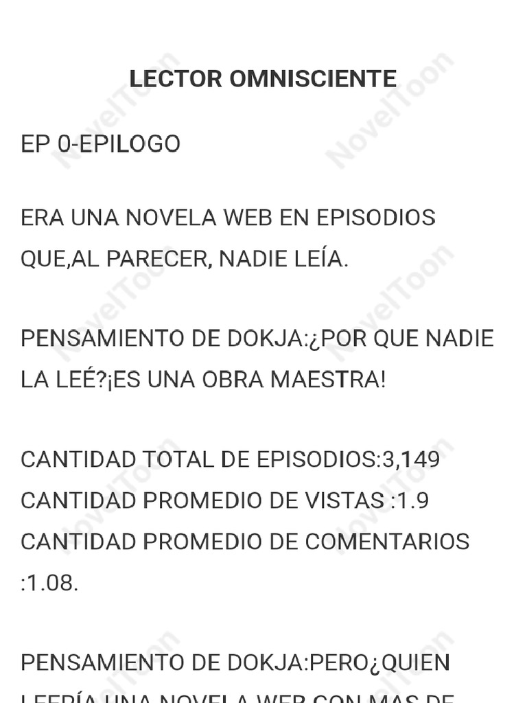 Lector Omnisciente | PDF