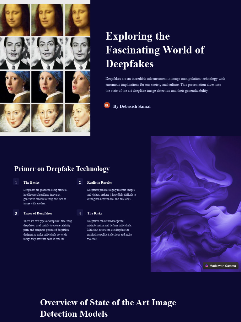Exploring-the-Fascinating-World-of-Deepfakes | PDF | Deep Learning | Cognitive Science
