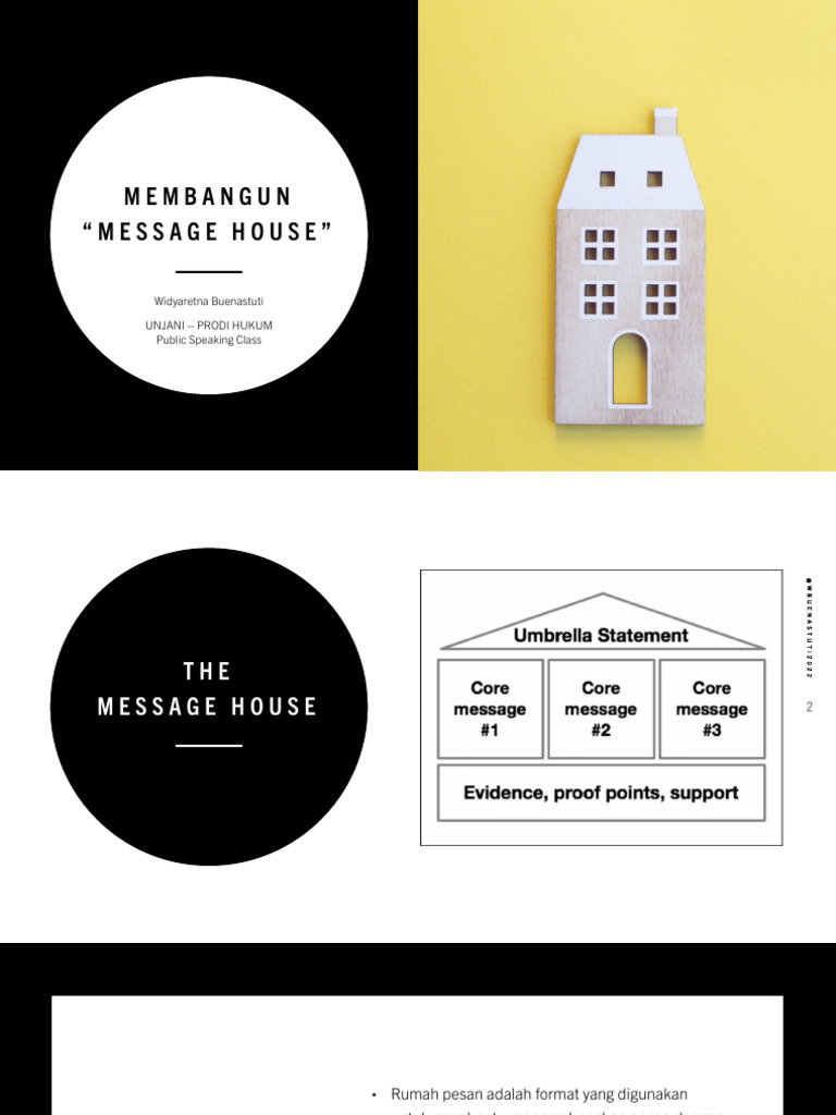 02 2024 Public Speaking_Message House | PDF