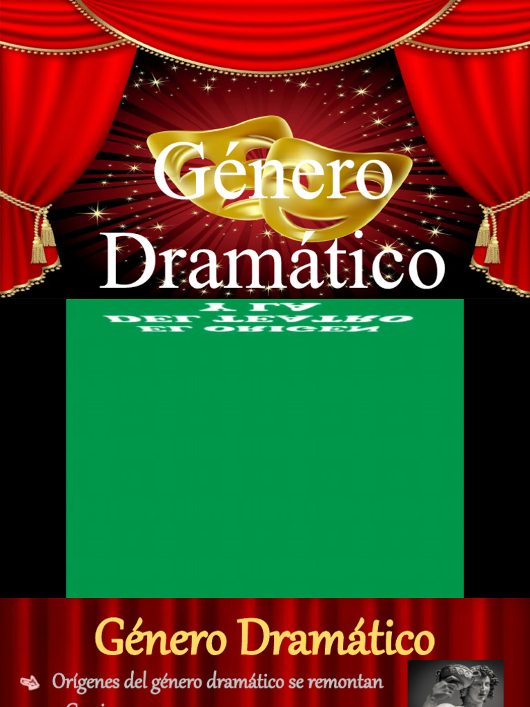 Genero Dramatico | PDF | Comedia | Tragedia griega