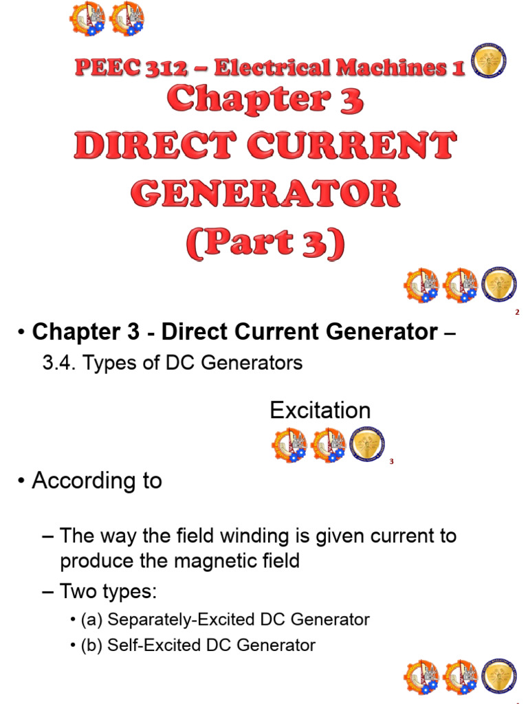 Chapter 3 - DC Generator (Part 3) | PDF | Electric Generator | Direct ...