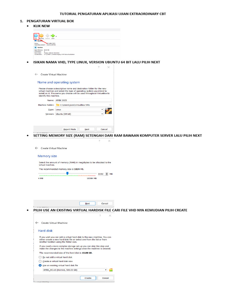 Tutorial Pengaturan Aplikasi Ujian Extraordinary CBT | PDF