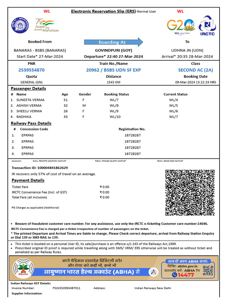 Bsbs Udn SF Exp Second Ac (2A) : WL WL | PDF
