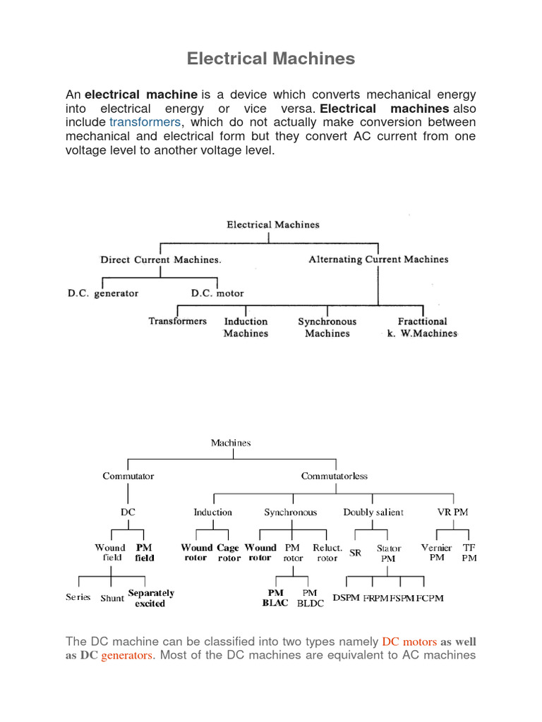 DC MACHINE | PDF | Electric Motor | Direct Current