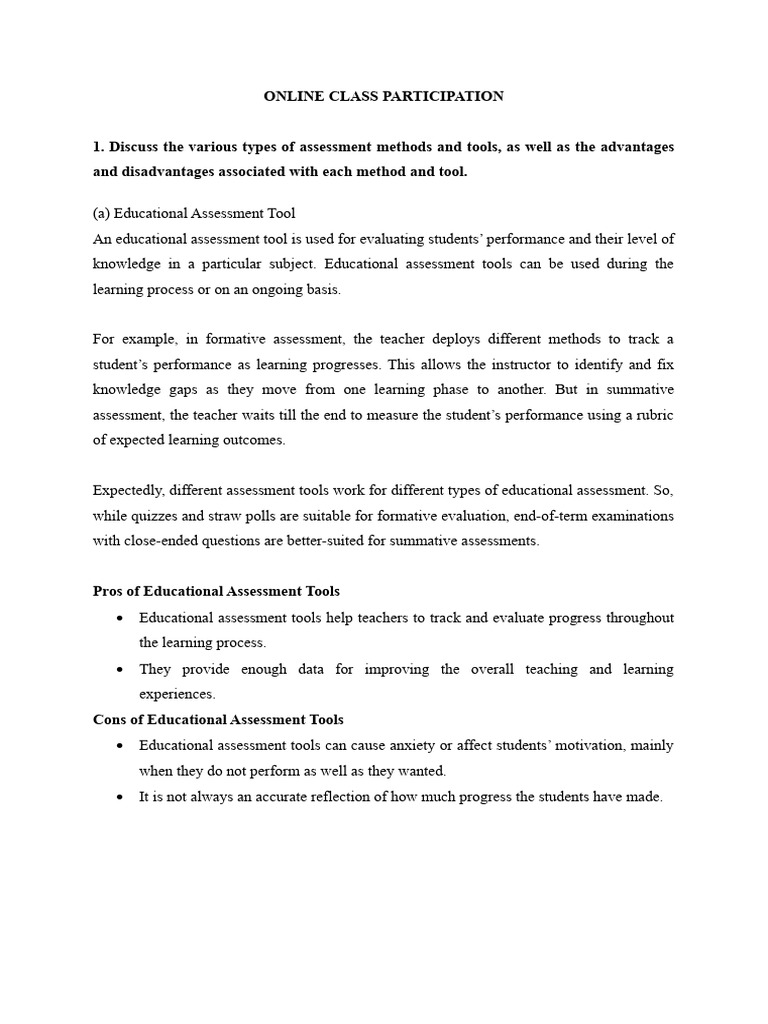 Ocp Ece Assesment Intan Pdf Educational Assessment Behavior Modification