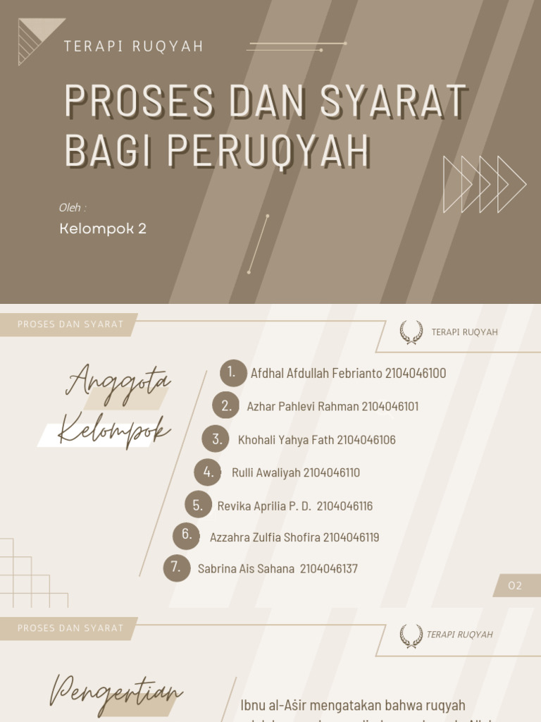 Terapi Ruqyah (Proses Dan Syarat) | PDF