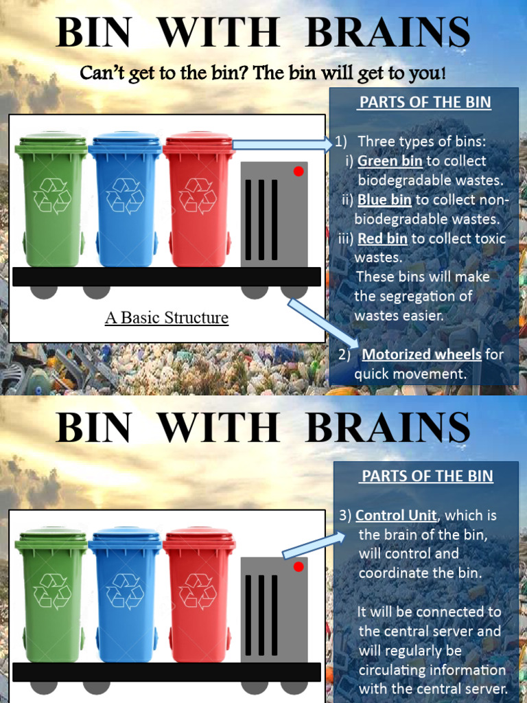 Smart Waste Bins with AI Control | PDF | Home & Garden | Computers