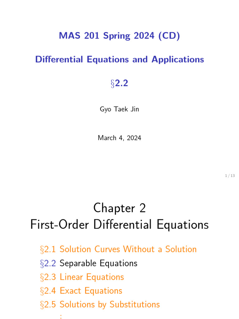 Mas201cd-0304 (2 2) | PDF | Equations | Differential Calculus