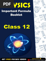 Class 11 Physics Mind Maps & Formulas | PDF