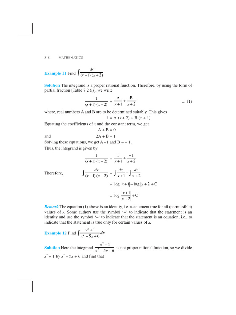 33 - PDFsam - 01 رياضيات 1-ب | PDF | Equations | Integral